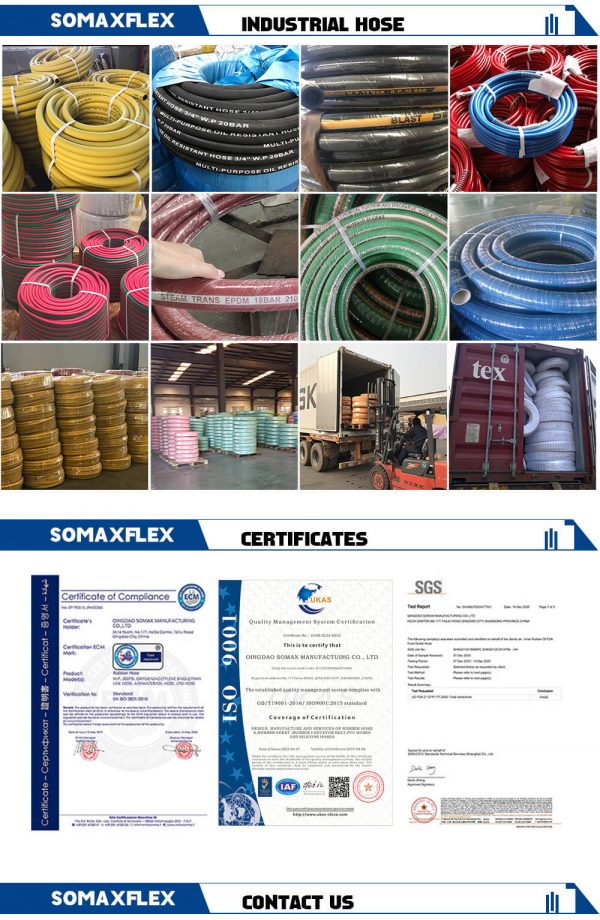 EPDM Food Discharge Hose - Food Hose Manufacturer