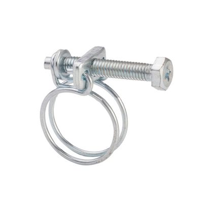 Double Wire Hose Clamp, Custom Made Clamps for Industry Hose