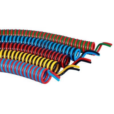 Double PU Spiral Tube, Industrial Tube Twin Spiral Type