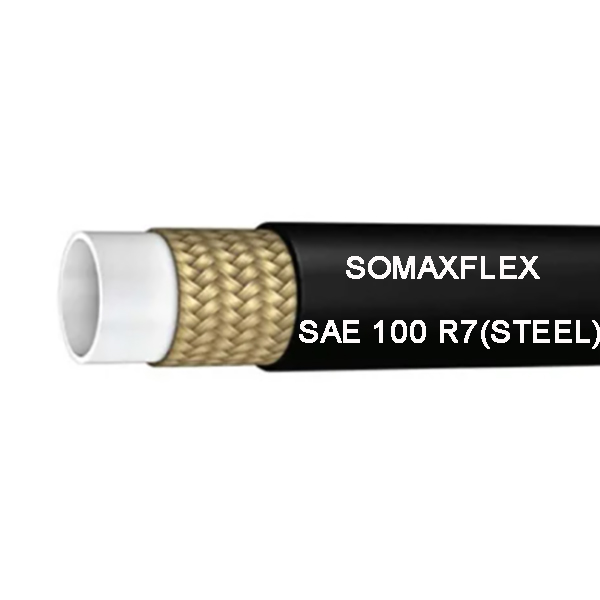 SAE100 R7/DIN EN855 Steel Wire Braid Hydraulic Hose