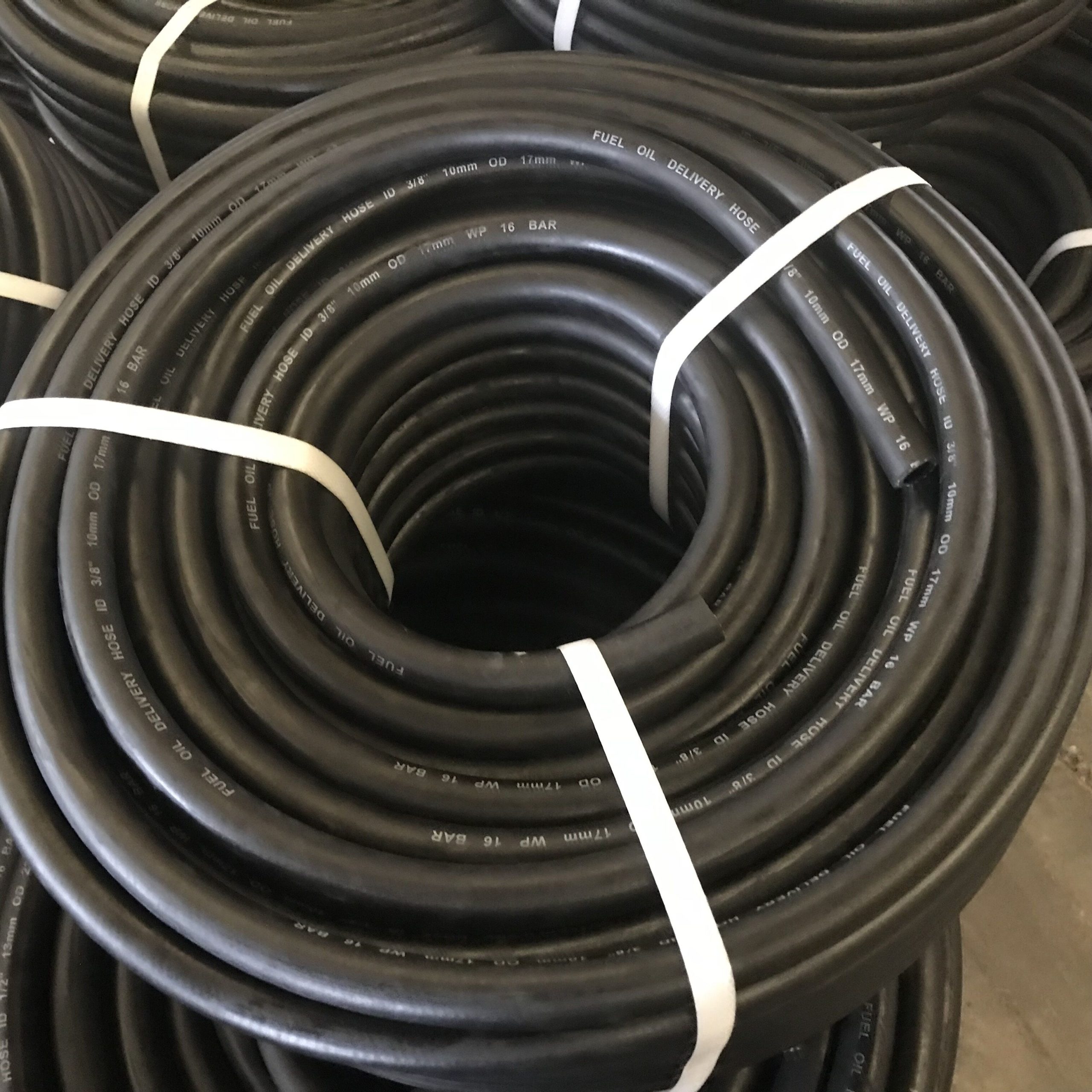 SOMAXFLEX Black Fuel Oil Hose Smooth Surface